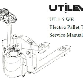 Utilev A956 (UT15WE) UT 1.5 WE Electric Pallet Truck Service Repair ...
